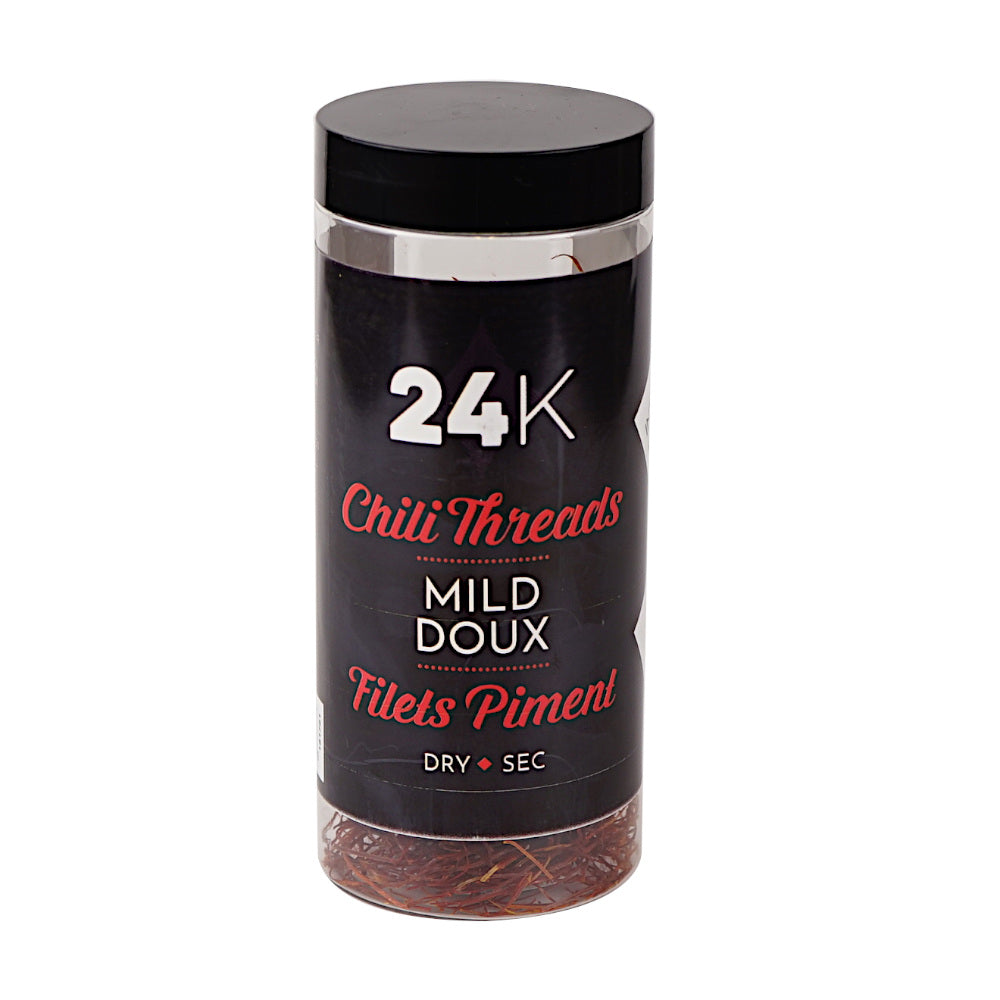 24K DRY MILD CHILI THREADS 15GR – Mia Food Service