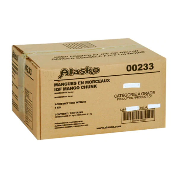 ALASKO MANGO CHUNKS 5X1KG – Mia Food Service