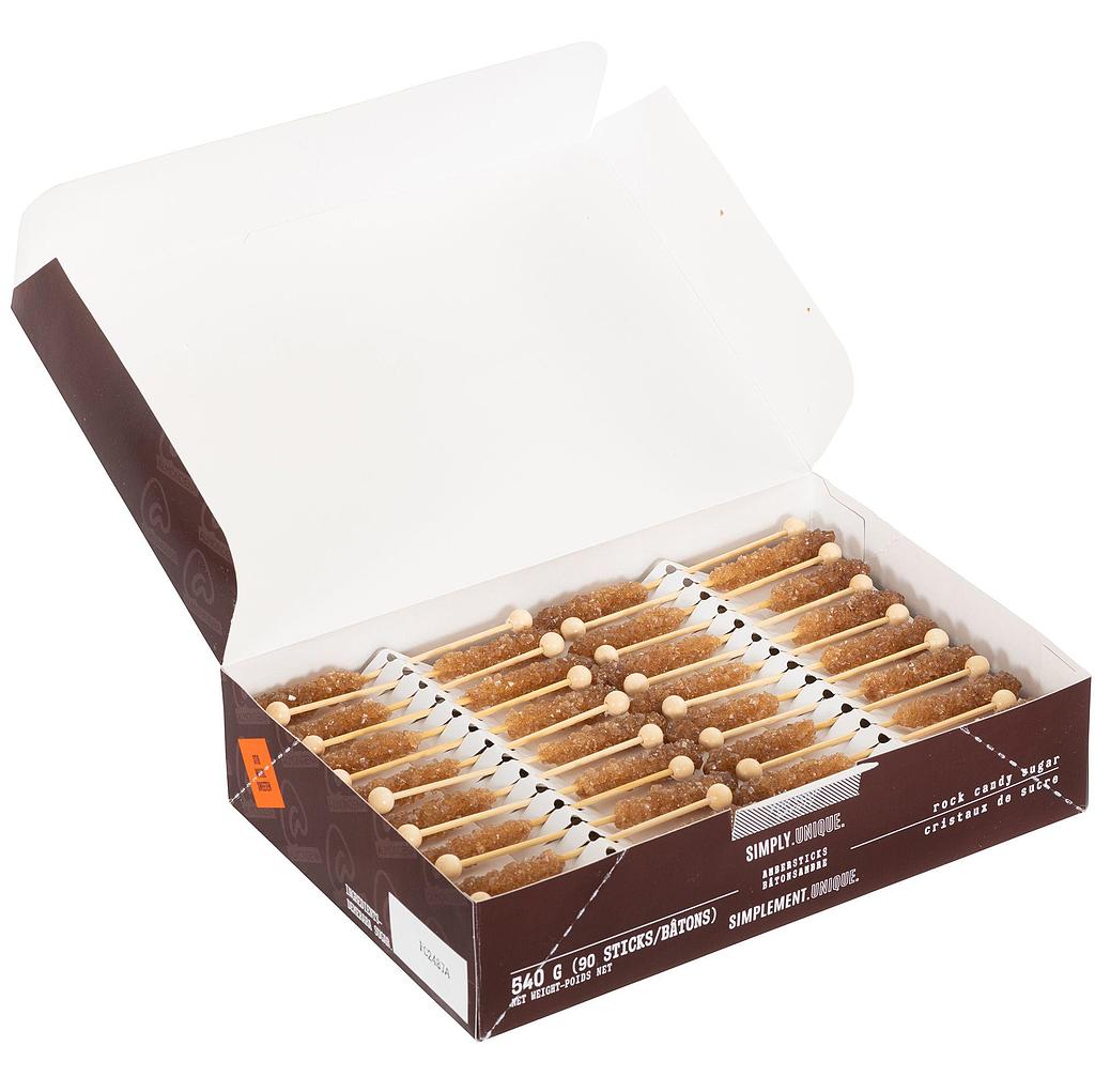 ALMONDENA BARISTA AMBER ROCK CANDY STICKS 90EA – Mia Food Service