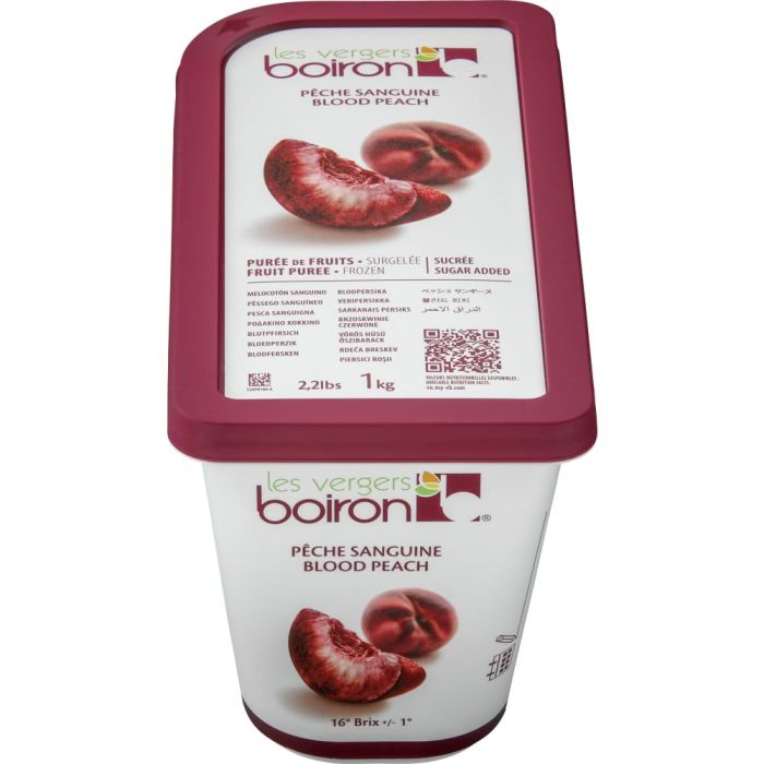 BOIRON BLOOD PEACH PUREE 1KG – Mia Food Service