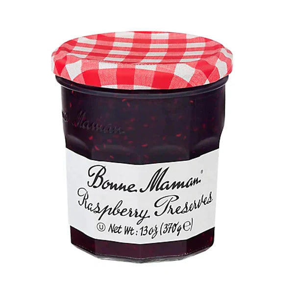 BONNE MAMAN RASPBERRY JAM 370GR – Mia Food Service