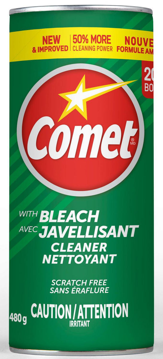 COMET CLEANER POWDER BLEACH 480GR – Mia Food Service
