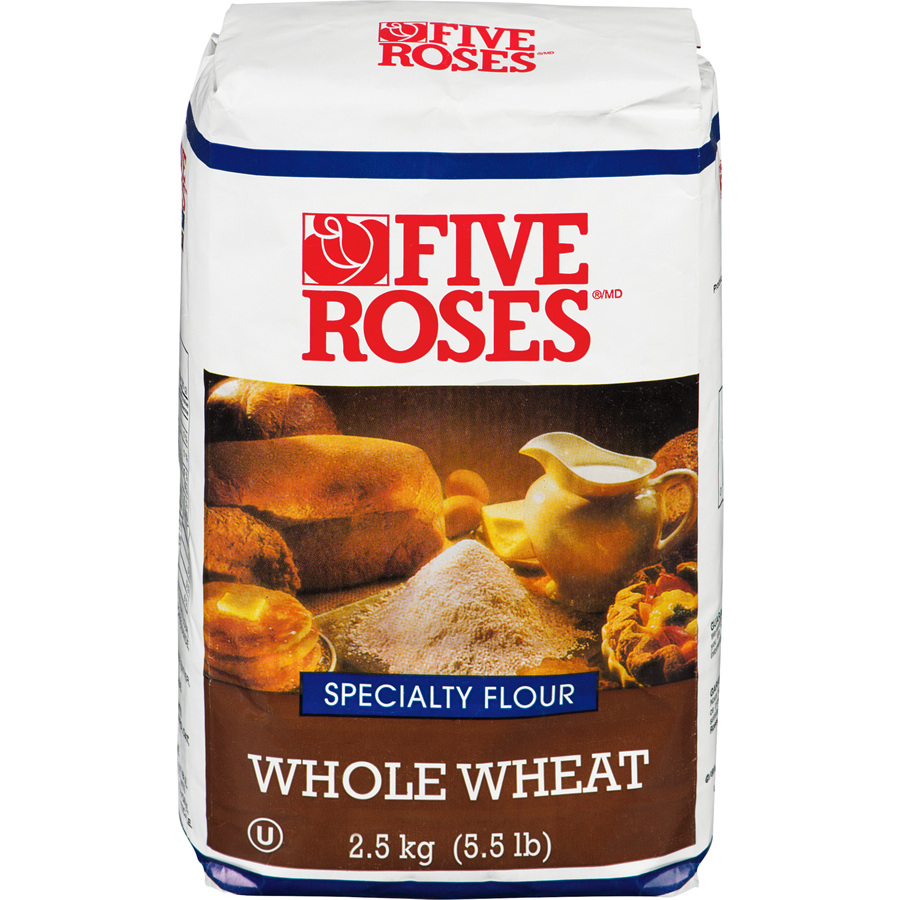 FIVE ROSES WHOLE WHEAT FLOUR 2.5KG – Mia Food Service