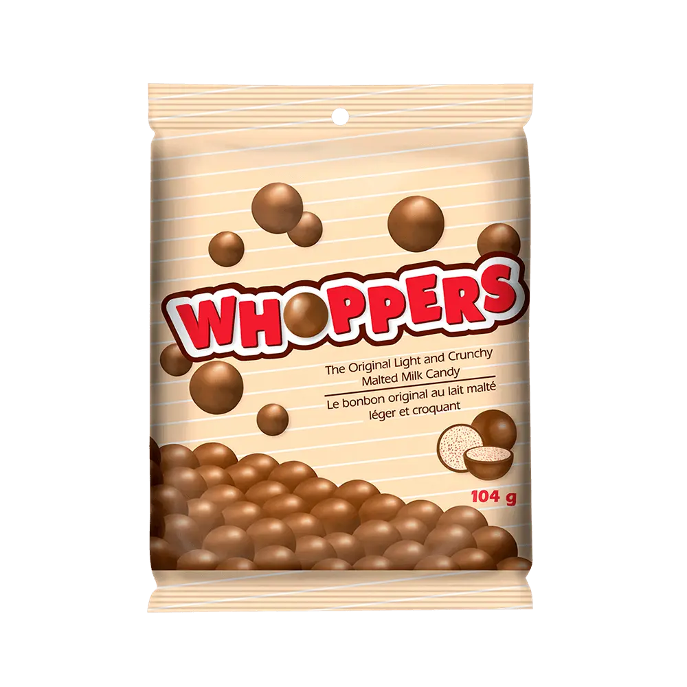 HERSHEYS WHOPPERS CHOCOLATE 104GR – Mia Food Service
