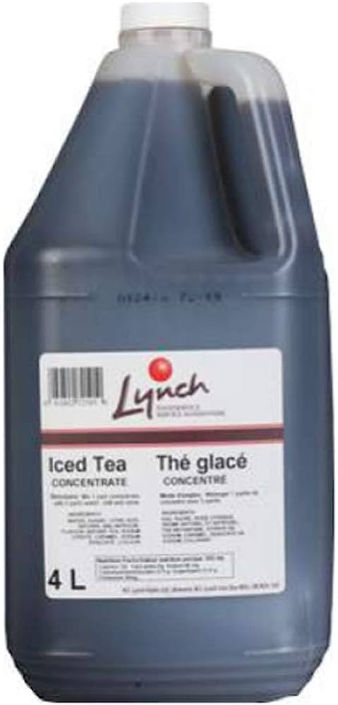 LYNCH ICED TEA CONCENTRATE UNSWEETENED 4L – Mia Food Service