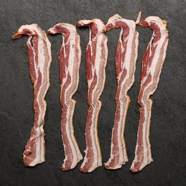METZGER SLICED PORK SIDE BACON PER KG – Mia Food Service
