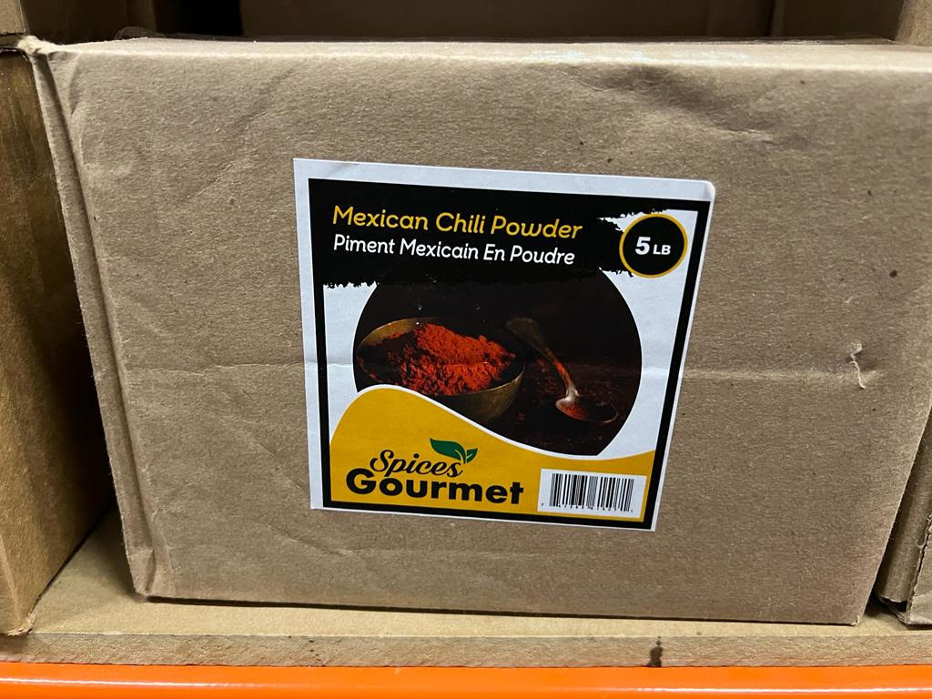 SPICES GOURMET MEXICAN CHILI POWDER 5LB – Mia Food Service
