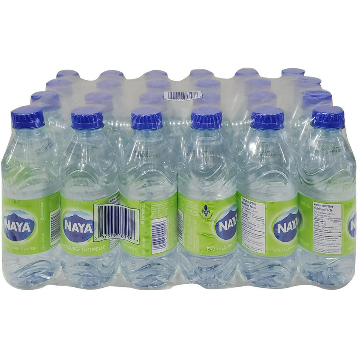 NAYA WATER PLASTIC 24X330ML – Mia Food Service