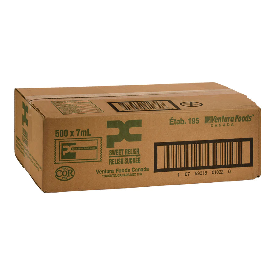 PC SWEET RELISH PORTION PACKS 500X7ML – Mia Food Service