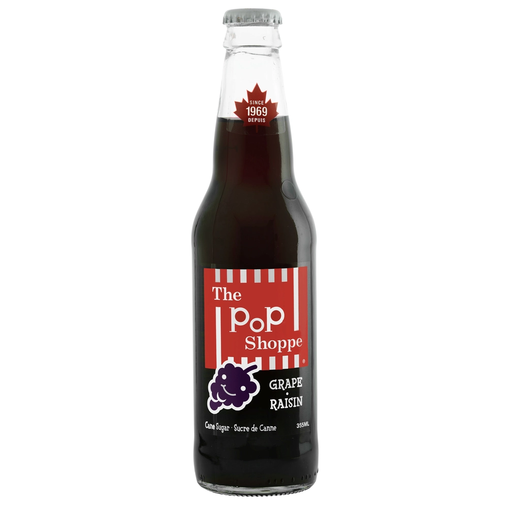 POP SHOPPE GRAPE SODA 12X355ML – Mia Food Service