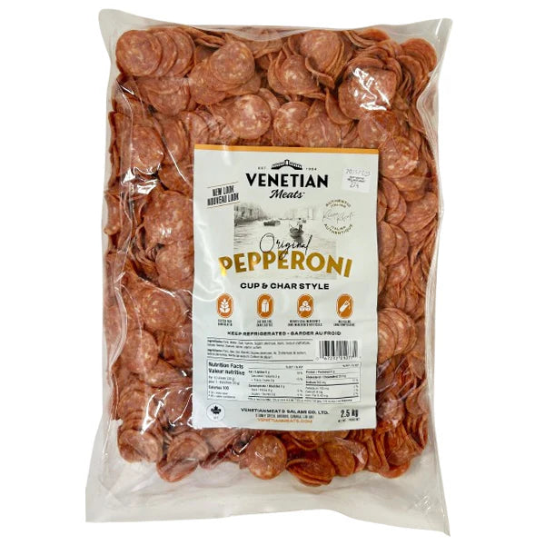 VENETIAN MEATS PEPPERONI 2.5KG – Mia Food Service
