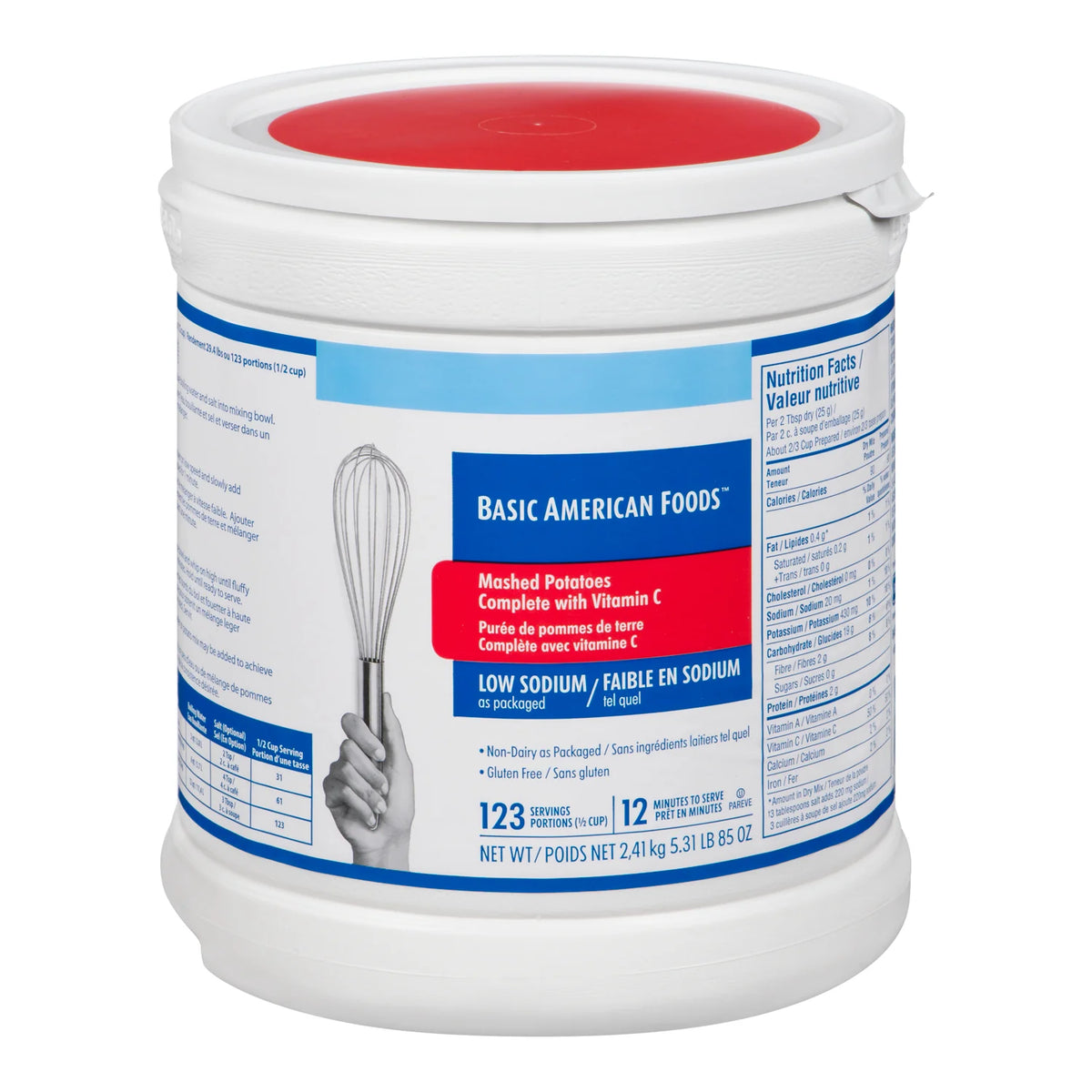 WHIPP INSTANT MASHED POTATOES 2.41KG – Mia Food Service