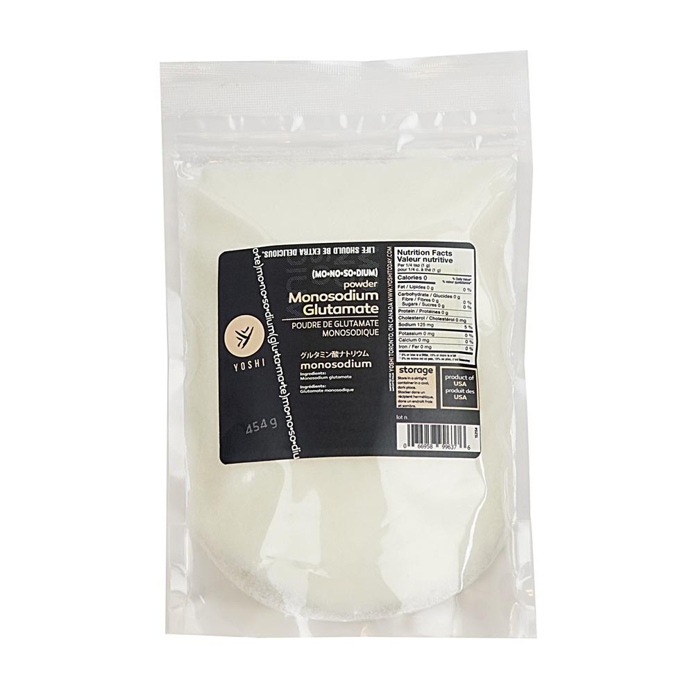 YOSHI MONOSODIUM GLUTAMATE POWDER 454GR – Mia Food Service