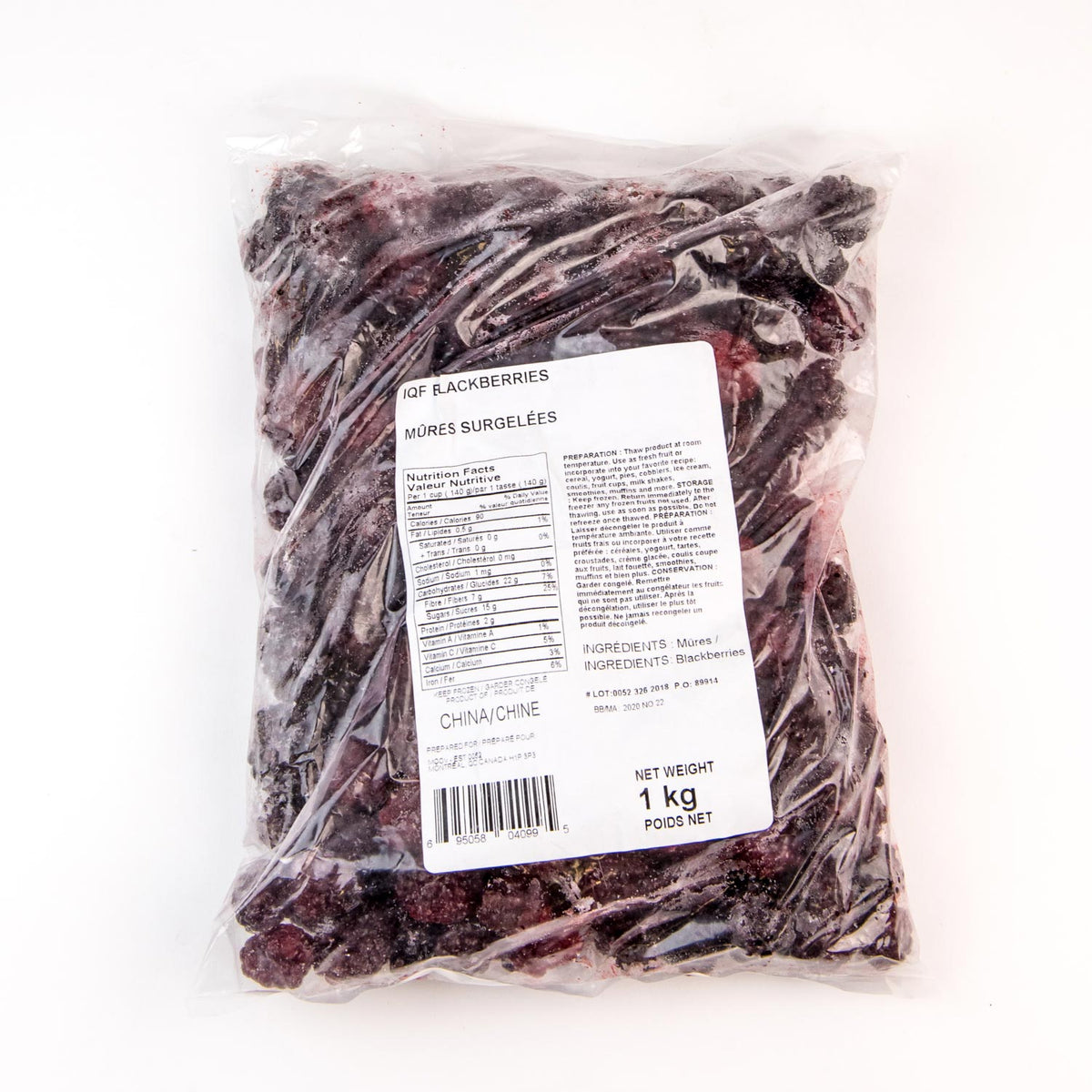 ALASKO BLACKBERRIES 5X1KG – Mia Food Service