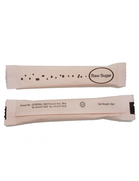 BROWN SUGAR TUBES 1000EA – Mia Food Service