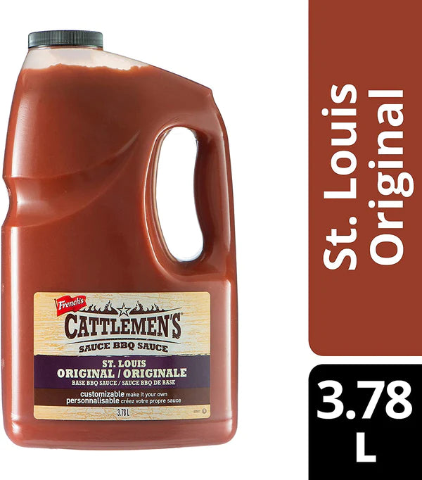 FRENCHS CATTLEMANS ST LOUIS STYLE ORIGINAL BBQ SAUCE 3.78L – Mia Food ...
