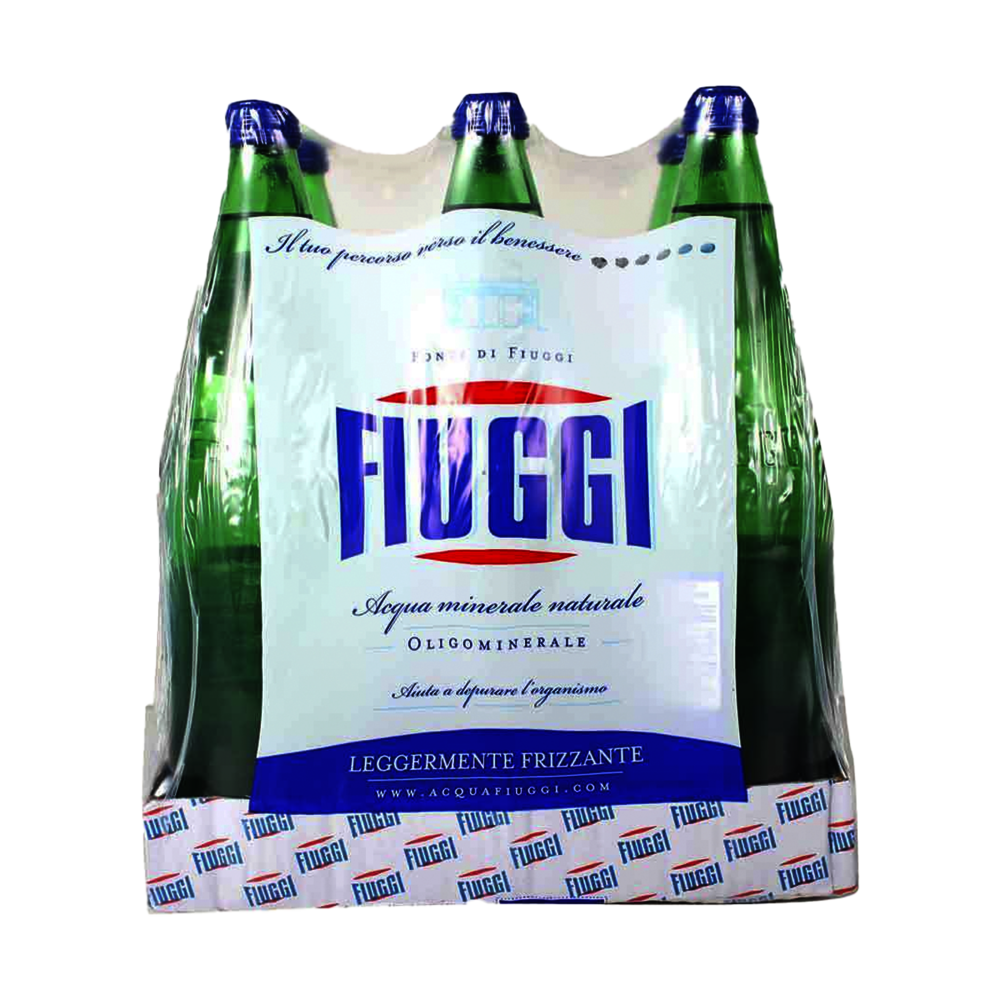 FIUGGI SPARKLING MINERAL WATER 6X1L – Mia Food Service