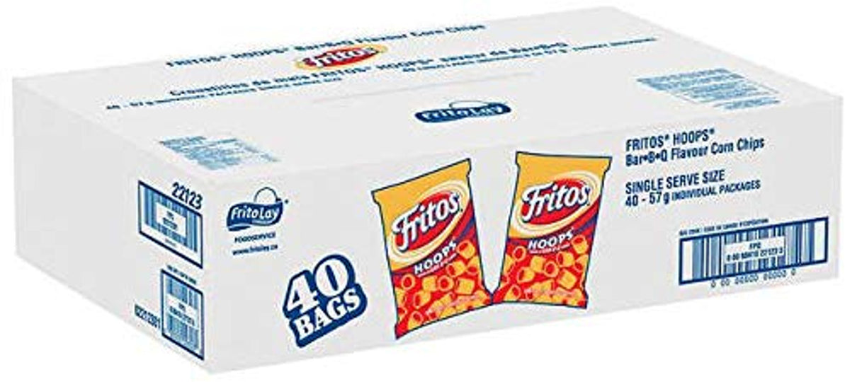 FRITOS BBQ HOOPS 40X57GR – Mia Food Service