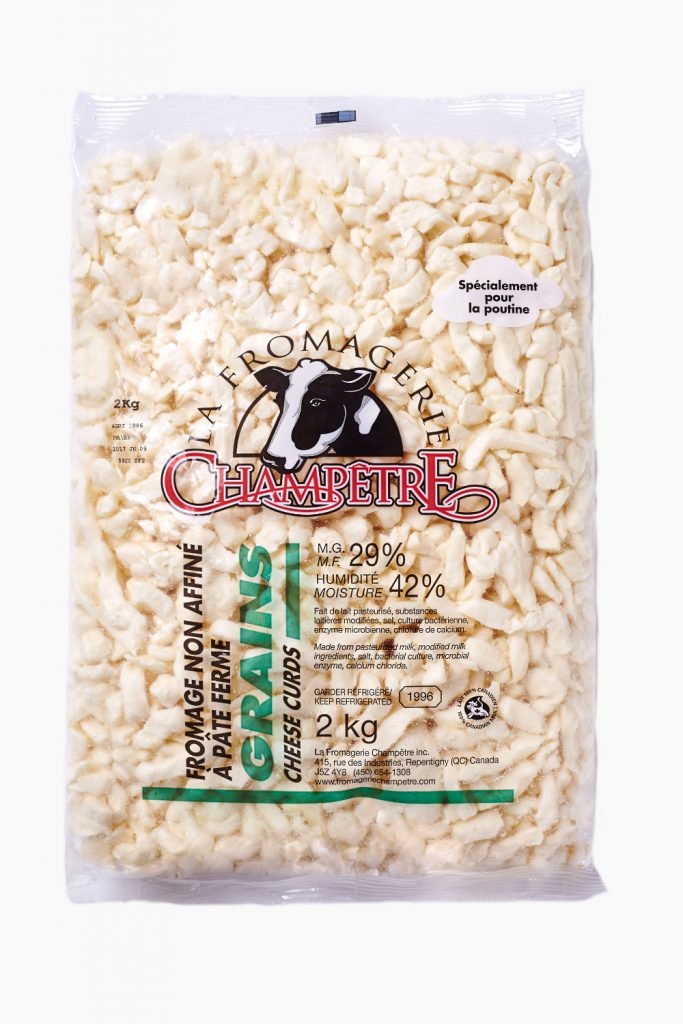 FROMAGERIE CHAMPETRE POUTINE CHEESE CURDS 2KG – Mia Food Service