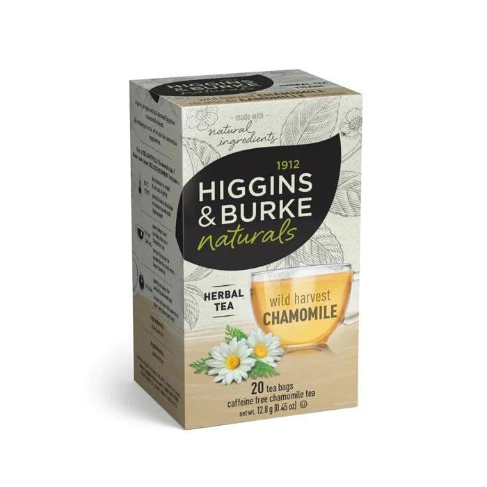 HIGGINS & BURKE CHAMOMILE TEA 20EA – Mia Food Service