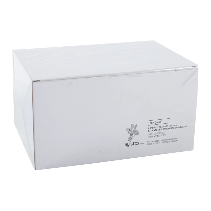 HY-FIVE 4.5" BIRCH SKEWERS 1000EA – Mia Food Service