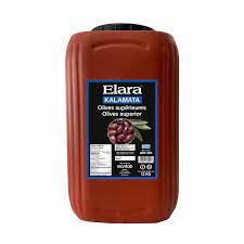 ELARA KALAMATA OLIVES SUPERIOR 12KG – Mia Food Service