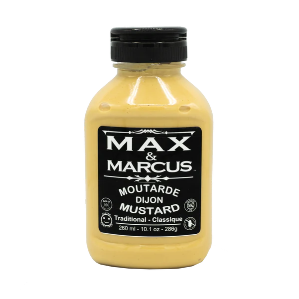 MAX & MARCUS DIJON MUSTARD 260ML – Mia Food Service