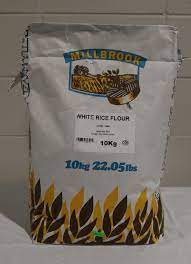 MILLBROOK WHITE RICE FLOUR 10KG – Mia Food Service
