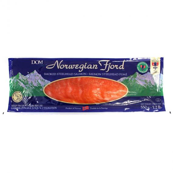 NORWEGIAN FJORD SMOKED SALMON 550GR – Mia Food Service