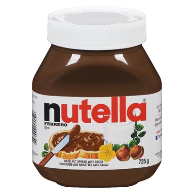 NUTELLA 725GR – Mia Food Service