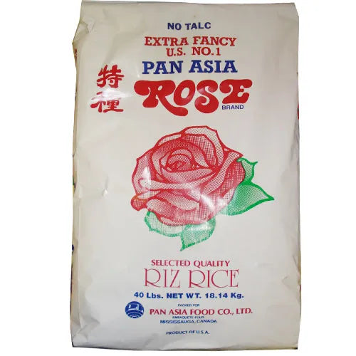 PAN ASIA ROSE EXTRA FANCY SUSHI RICE 40LB – Mia Food Service