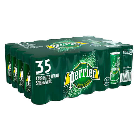 PERRIER SPARKLING WATER SLIM CANS 35X250ML – Mia Food Service