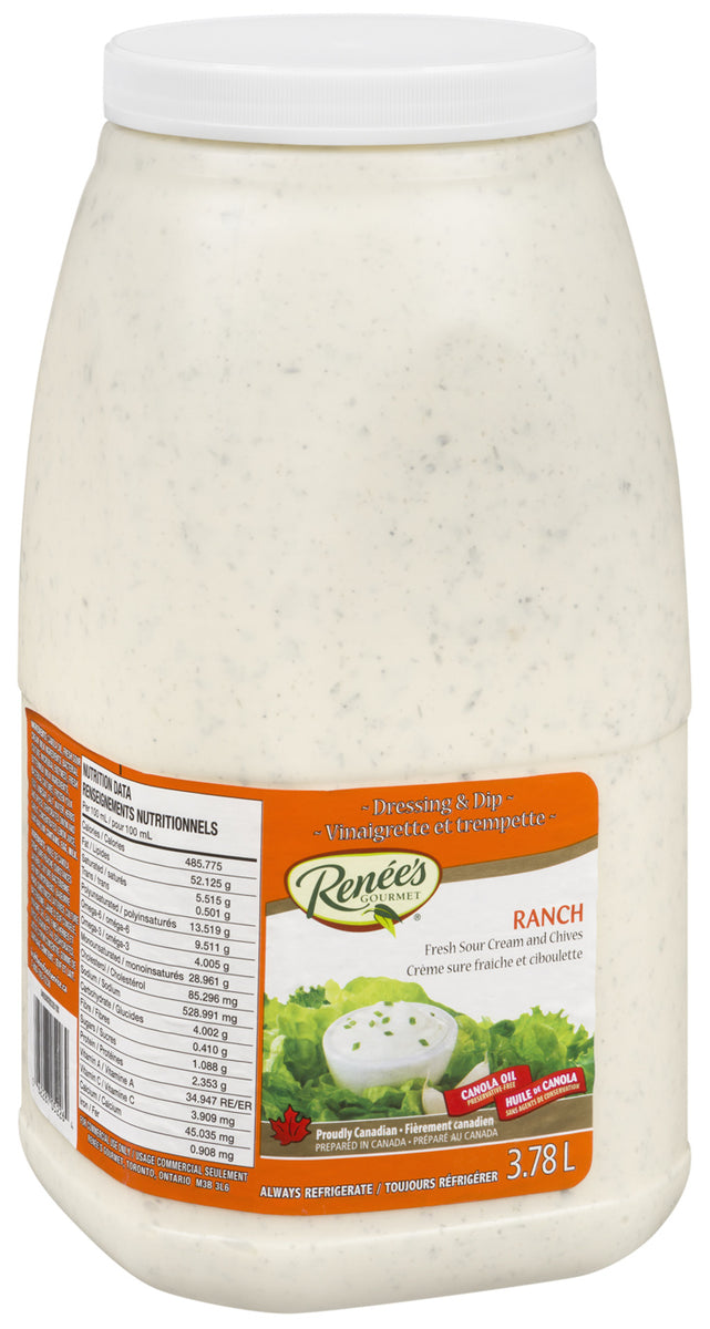 RENEES RANCH DRESSING 3.78L – Mia Food Service