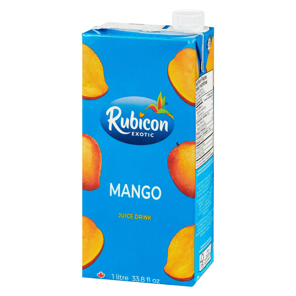 RUBICON MANGO JUICE 12X1L – Mia Food Service
