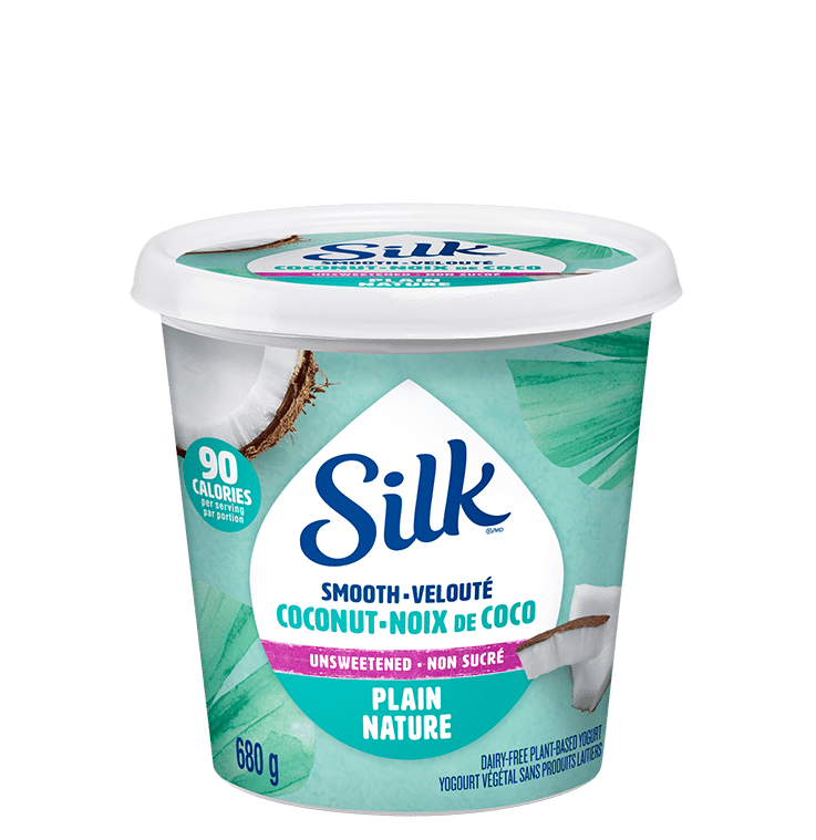 SILK COCONUT PLAIN YOGURT 680GR – Mia Food Service