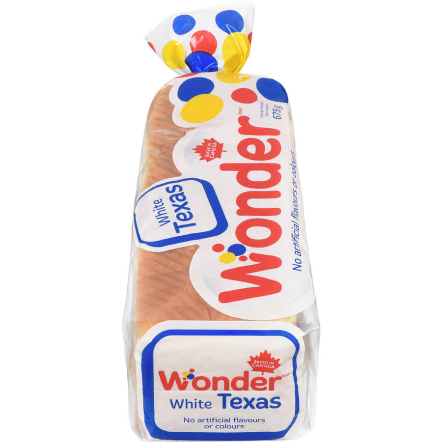WONDER BREAD WHITE TEXAS TOAST 675GR – Mia Food Service